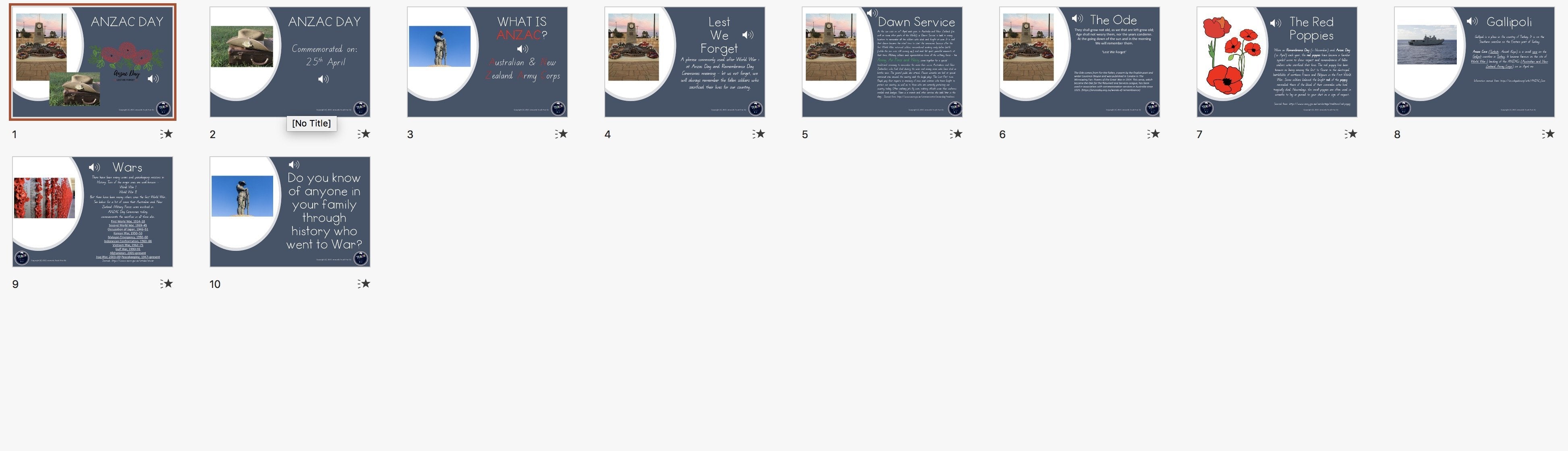 Anzac Day Activities Worksheets Packet Booklet Anzac Facts Slideshow P ...