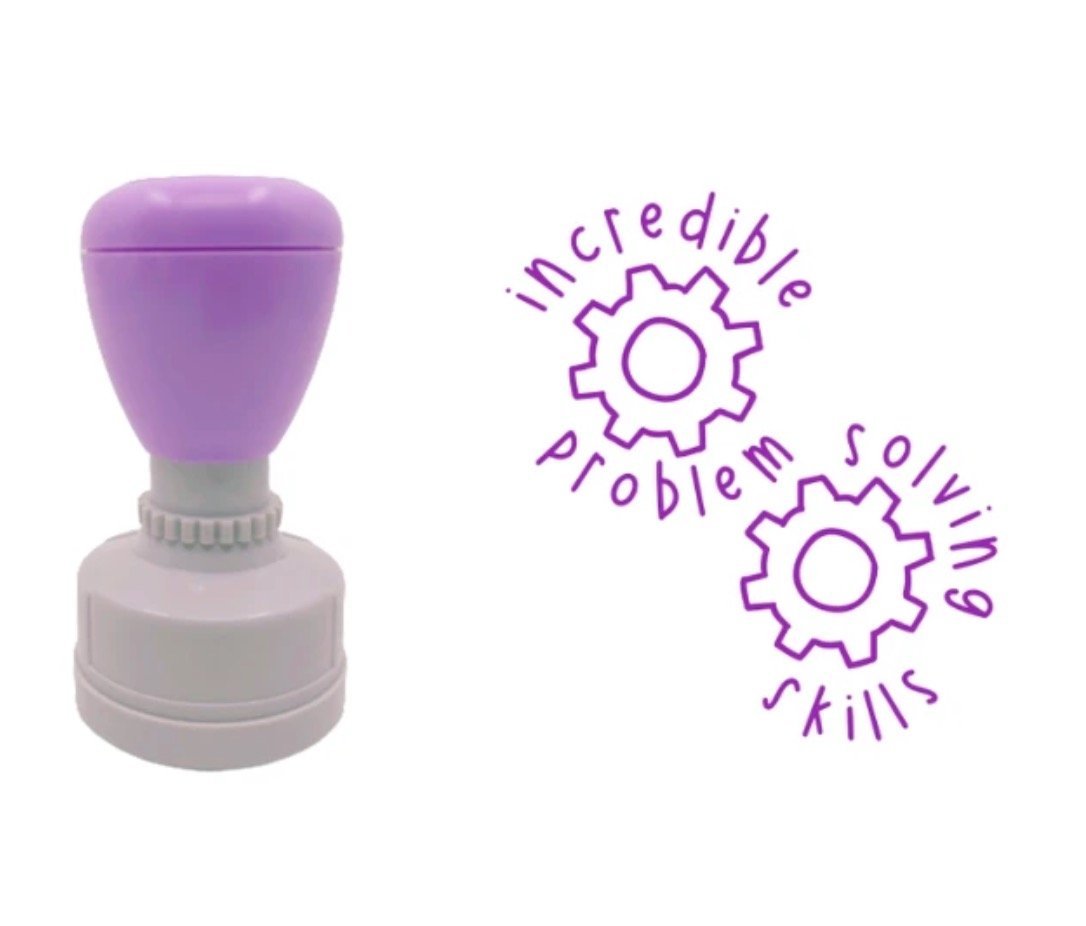 Gears Problem Solving Stamp - Teacherlatte — Teach Fun Oz