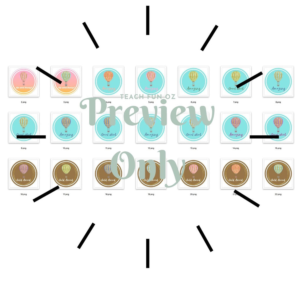 Hot Air Balloon — Teach Fun Oz