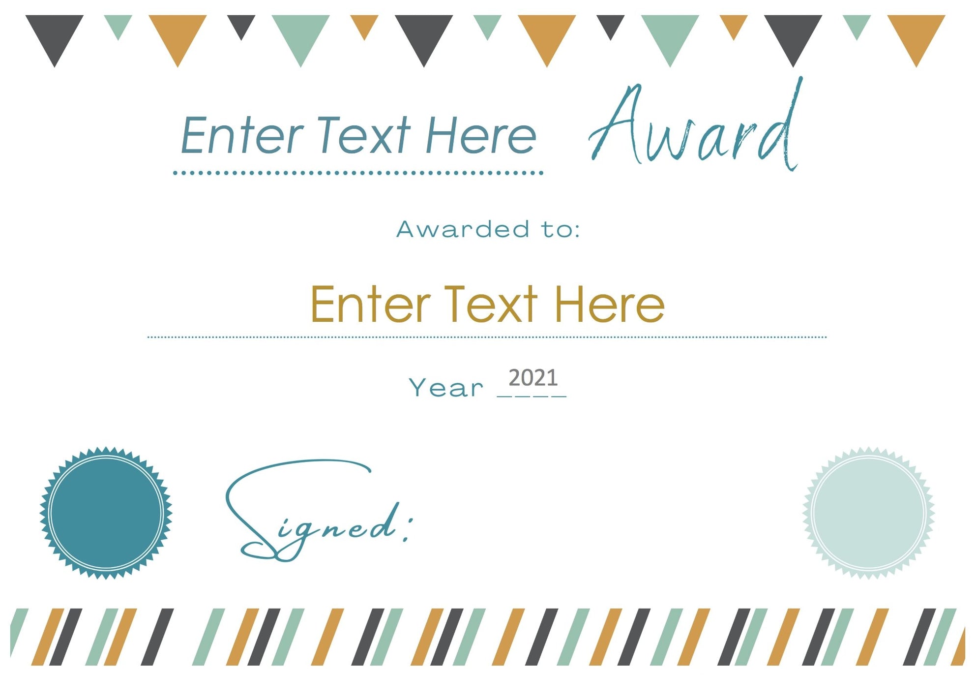 End of Year Certificates Student Awards x 40 -Text Editable — Teach Fun Oz
