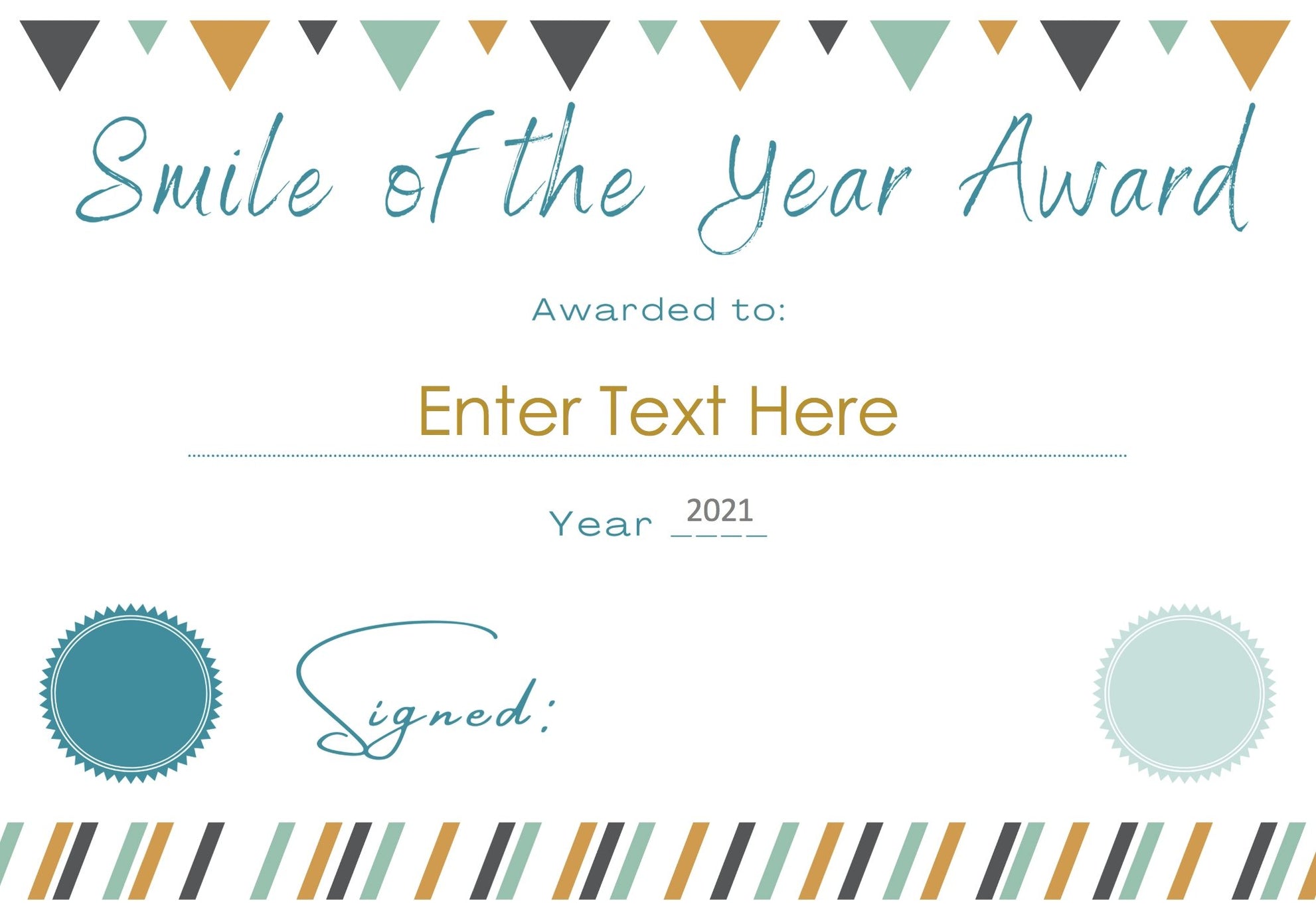 End of Year Certificates Student Awards x 40 -Text Editable — Teach Fun Oz