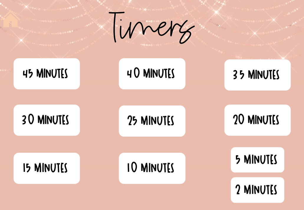 Pink Fairy Lights - Ultimate Teacher Dashboard Editable Daily Agenda S ...