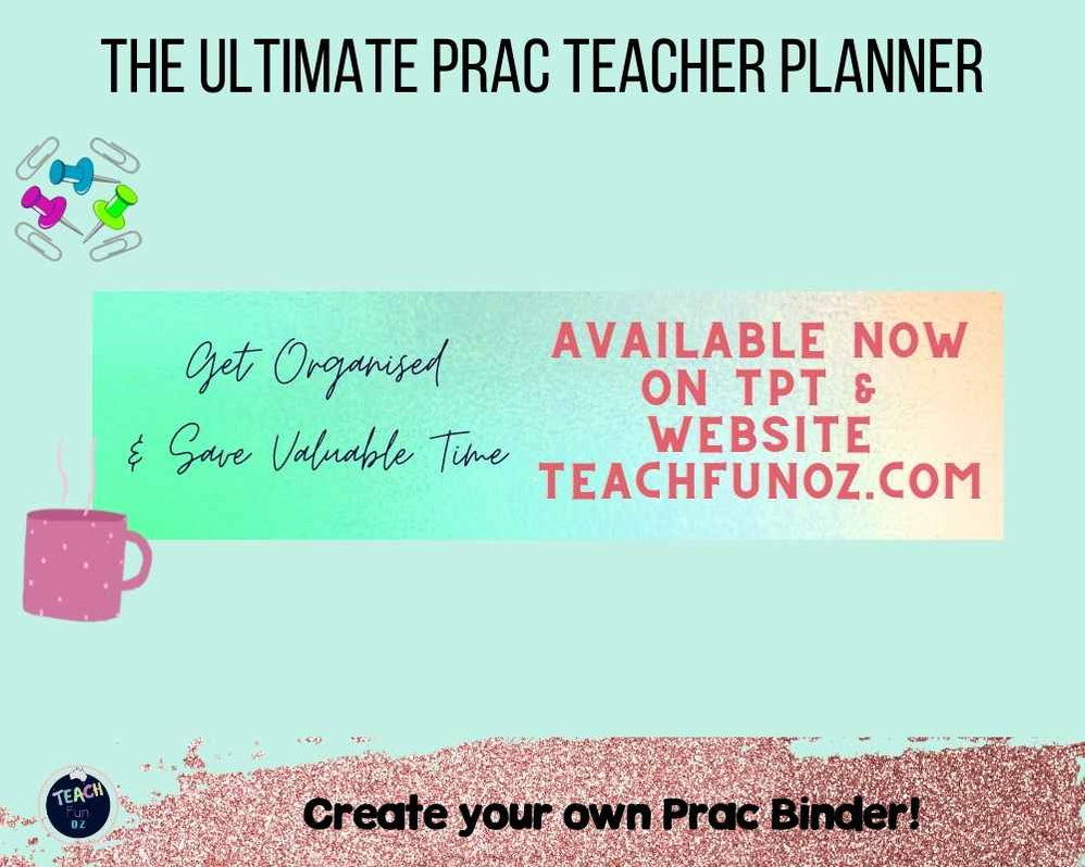 The Ultimate Prac Teacher Planner for pre service practicums printable ...