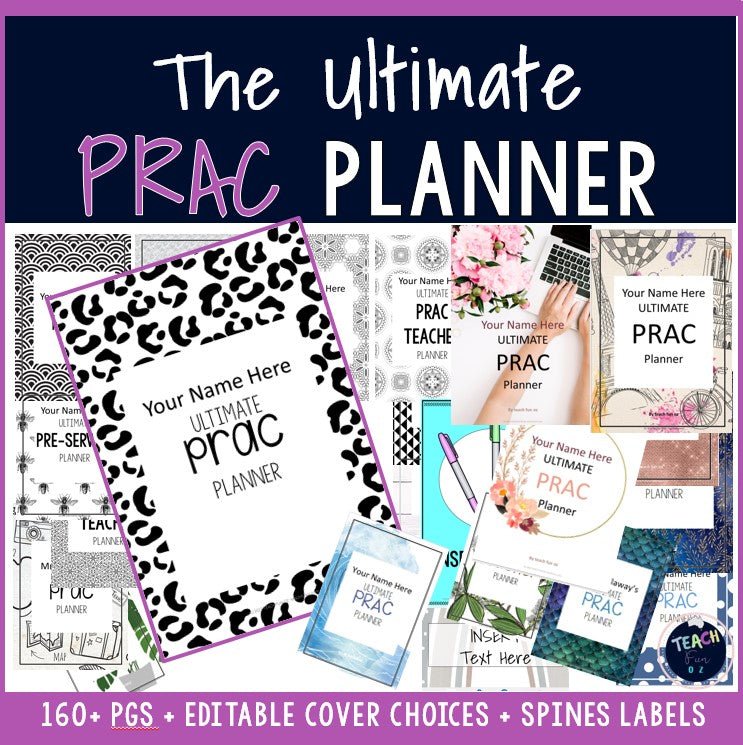 The Ultimate Prac Teacher Planner for pre service practicums printable ...
