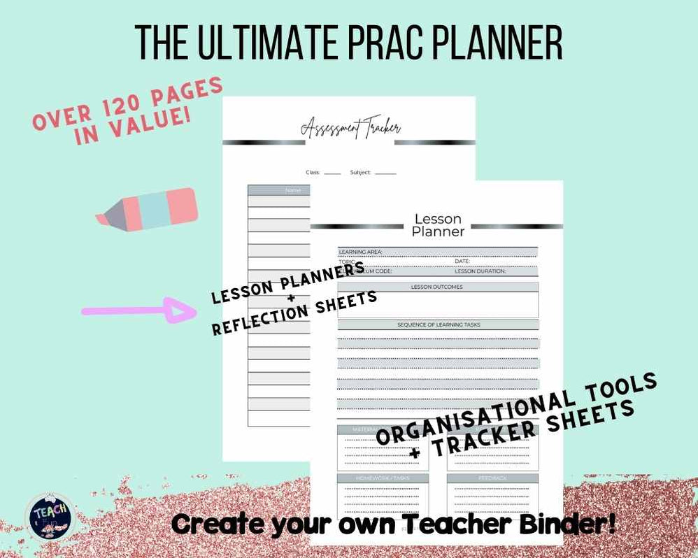 The Ultimate Prac Teacher Planner for pre service practicums printable ...