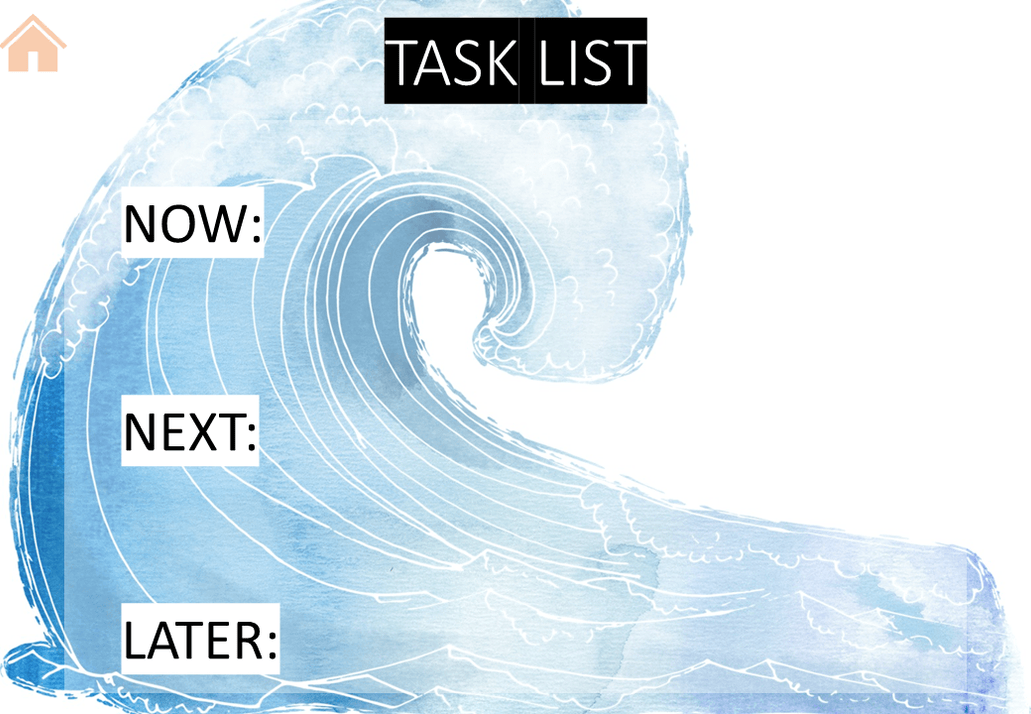 Waves Ultimate Teacher Dashboard Editable Daily Agenda Slides and Time ...